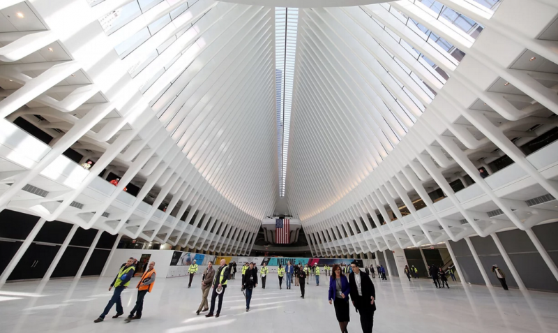 Oculus - la nouvelle gare de New York sur Ground Zero, est un symbole d ...