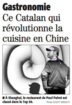 Paul Pairet un chef Catalan à Shanghai.. originaire de Perpignan le ...