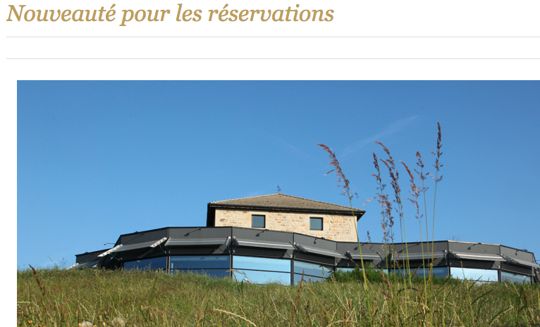 La Maison Marcon applique de nouvelles procédures de réservation pour ...