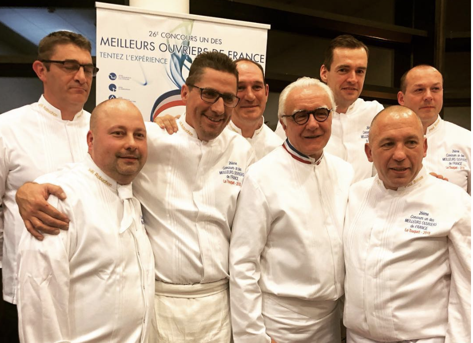 MOF - Les photos off- la joie des lauréats - Food & Sens