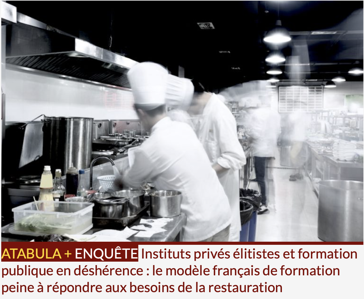 Atabula - La restauration traîne son absence d'attractivité comme un boulet
