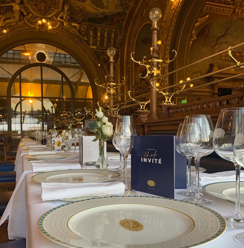 Georges Blanc et Michel Rostang étaient en cuisine au Train Bleu à ...