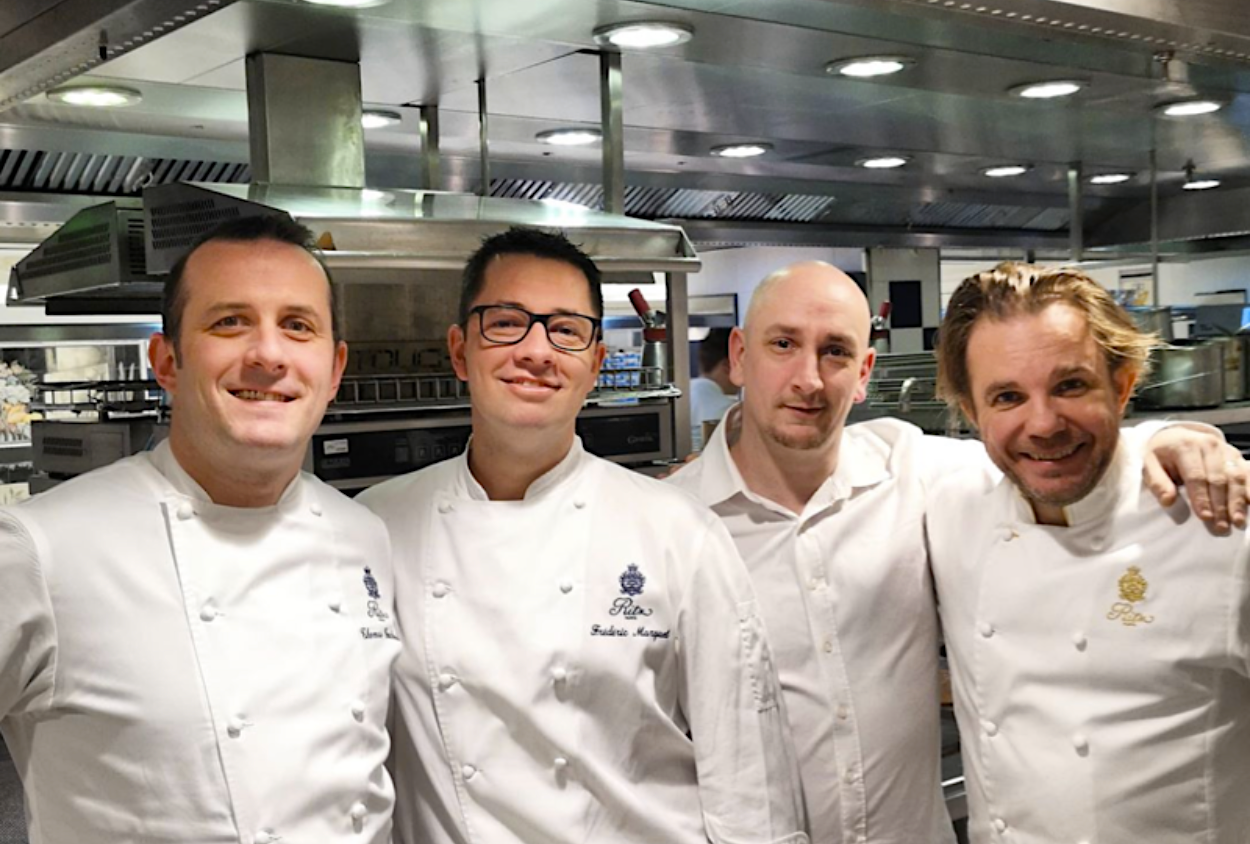 Scènes de Chefs - Quatuor en cuisine au Ritz Paris, Gastrodiplomatie ...