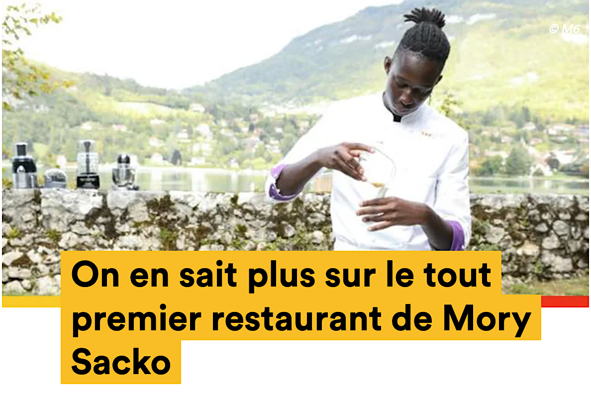 MoSuke - ce sera le nom du premier restaurant du Top Chef Mory Sacko ...