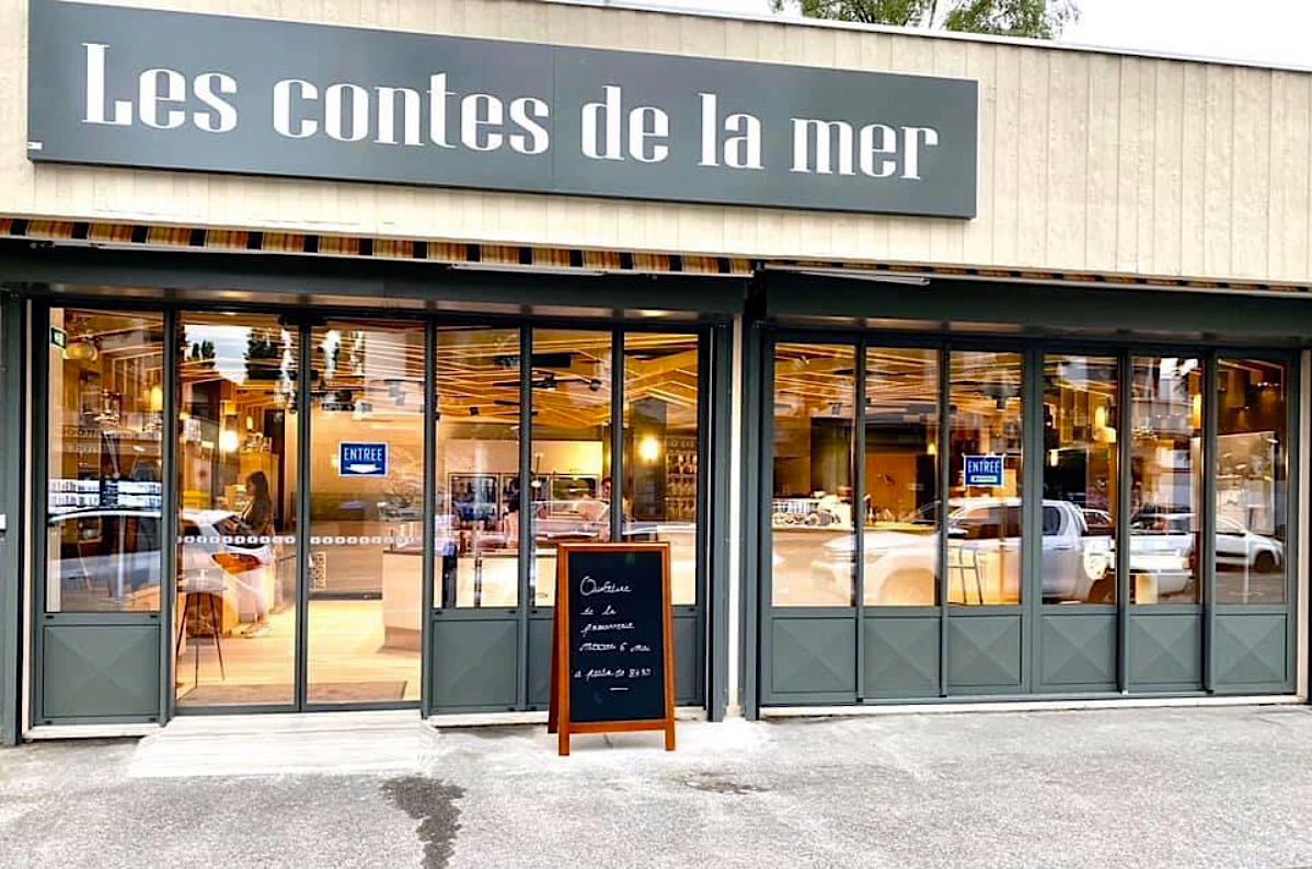 Le chef Yoann Conte vient d'ouvrir " Les Contes de la Mer " à Annecy ...