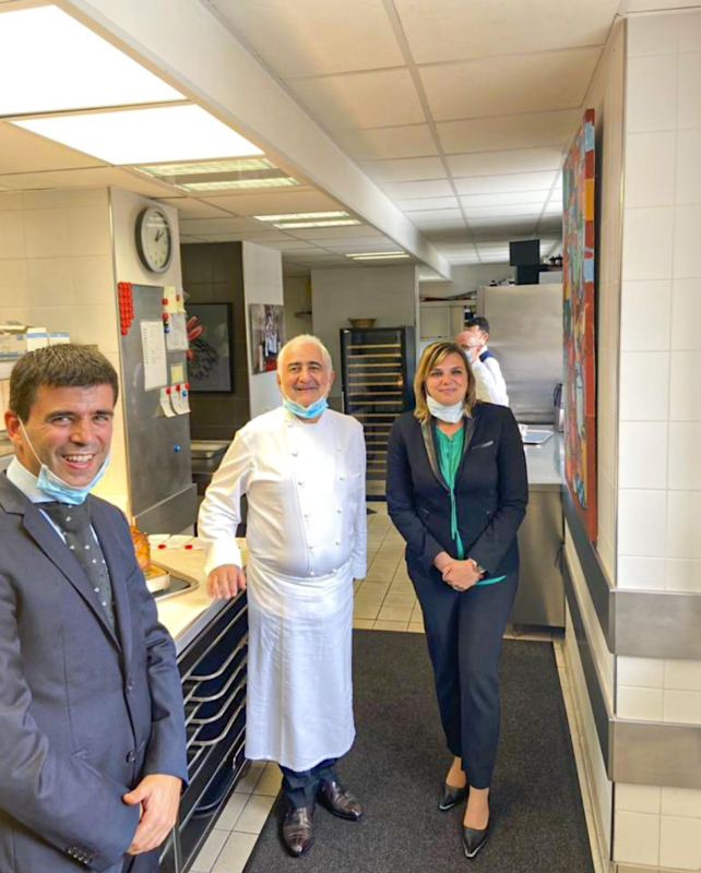 Scènes de Chefs - Marcel Ravin cuisine pour "Global Ocean", Dominique ...