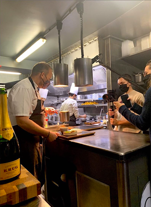 Scènes de Chefs - Marcel Ravin cuisine pour "Global Ocean", Dominique ...