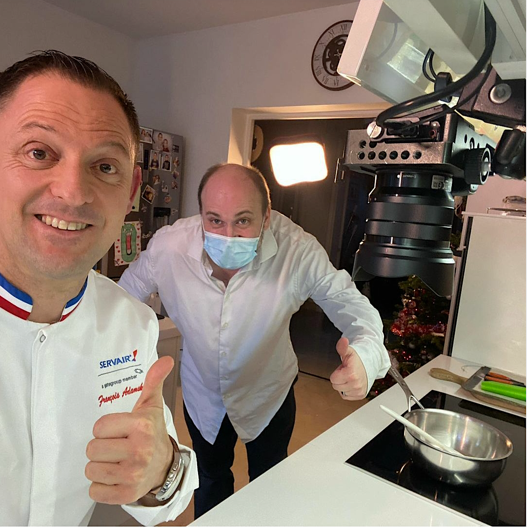 Scènes de chefs - Yoann Conte dans sa cave, le chapon de Christian ...