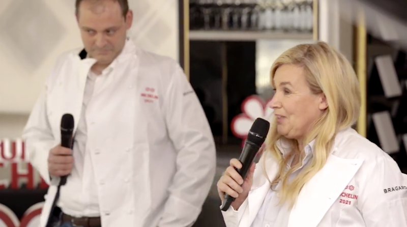 Les chefs Hélène Darroze et Cédric Deckert décrochent deux étoiles au ...