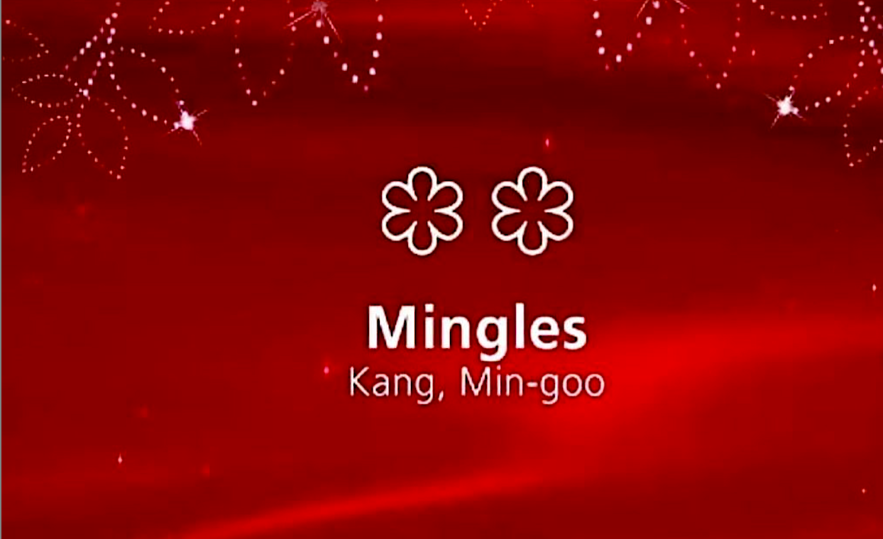 Le chef Coréen Mingoo Kang honoré par le 50Best Asia's - Food & Sens