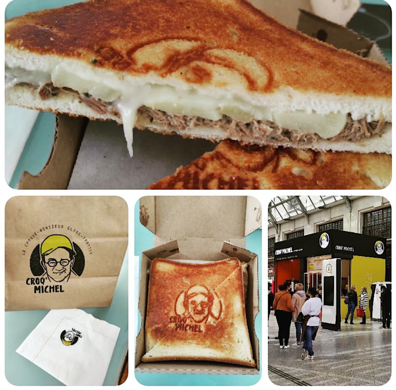 Croq' Michel - le concept de street food version Croque Monsieur du ...