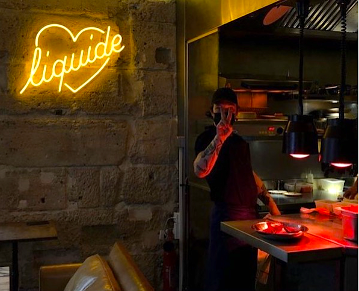 Liquide Par Substance - les premières images du deuxième restaurant du ...
