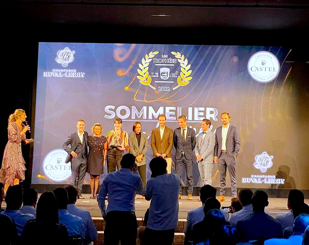 Le magazine Le Chef distribuait ce soir ses trophées 2022 - Dimitri ...