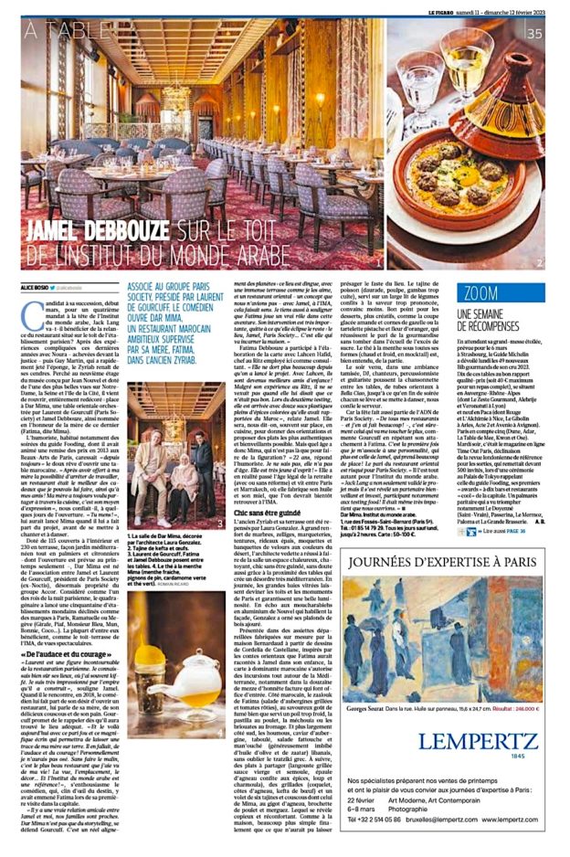 Dar Mima - Djamel Debbouze ouvre une table Marocaine à Paris avec le ...