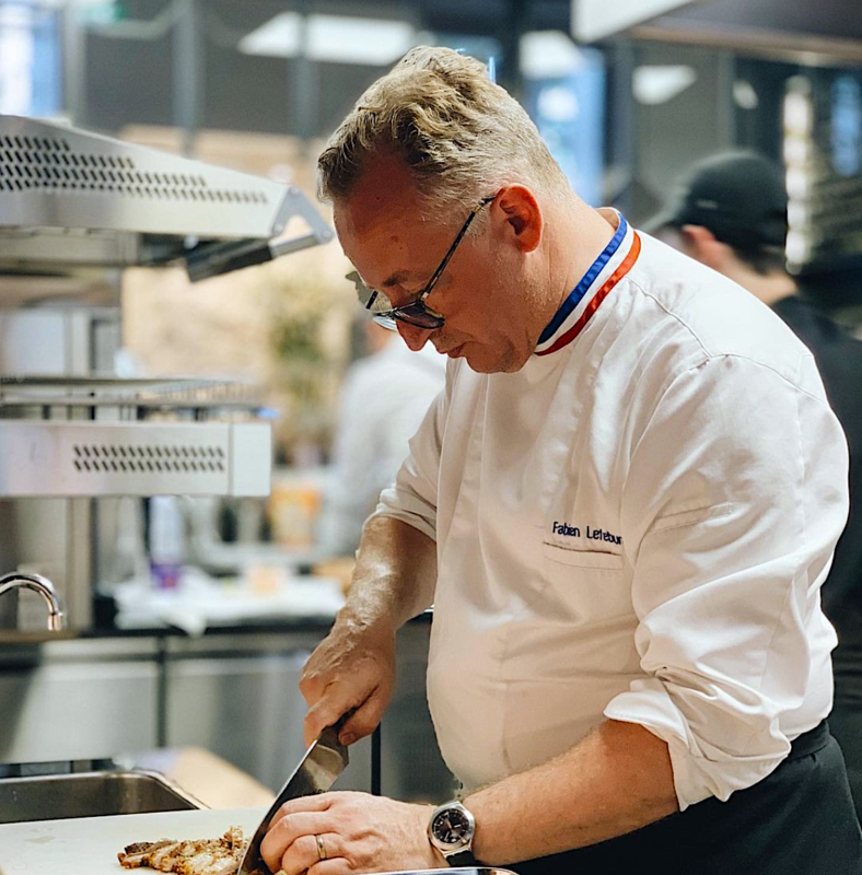 Le chef MOF Fabien Lefebvre ouvre aujourd'hui CALICE sa table ...