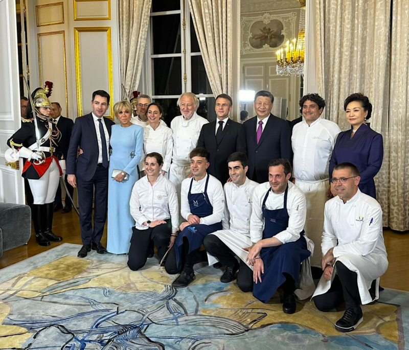 Un repas au sommet - Retour sur le dîner d'État à l'Élysée à l'occasion ...